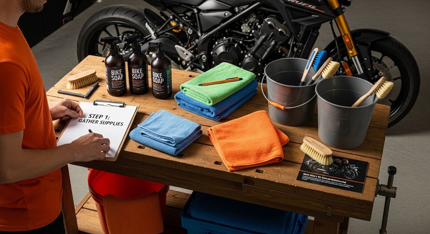 Best Way to Clean Motorcycle for a Sparkling Finish – shinykingsinc